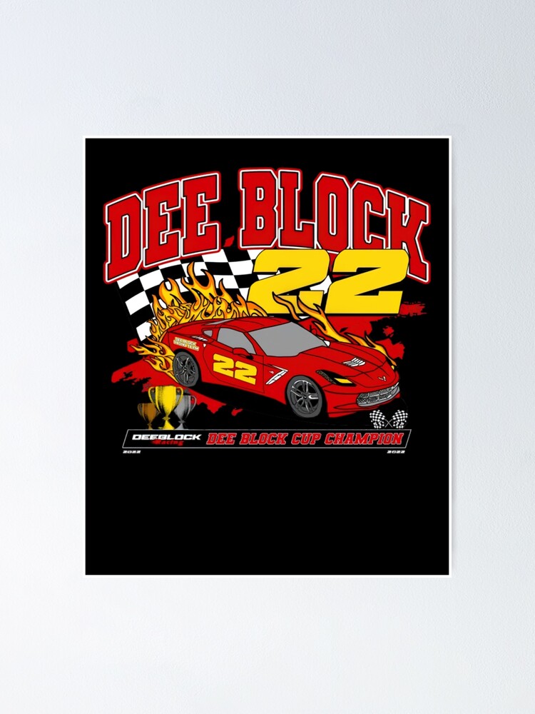 Póster «Duke Dennis Merch Duke Dennis Dee Block Race Car camiseta con ...