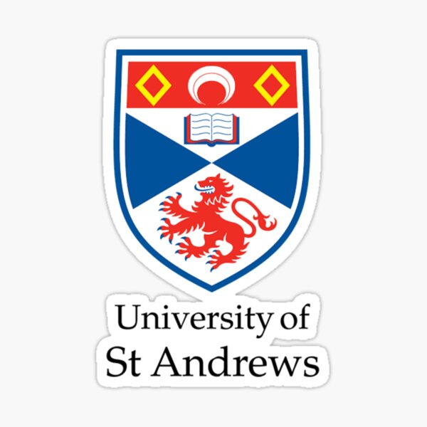 "University of St Andrews" Sticker for Sale by Darazshop | Redbubble