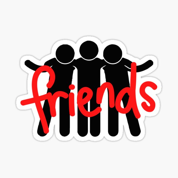 "Best Friends Forever" Sticker for Sale by DesignsFromPax | Redbubble