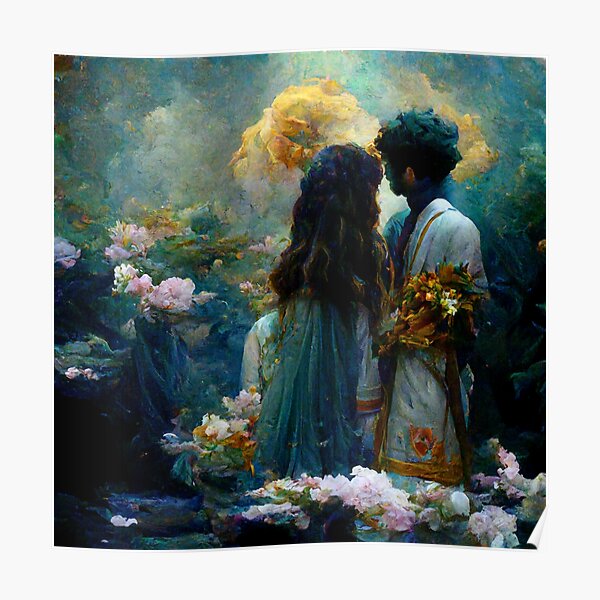 "Apollo and Aphrodite" Poster for Sale by Monachora | Redbubble