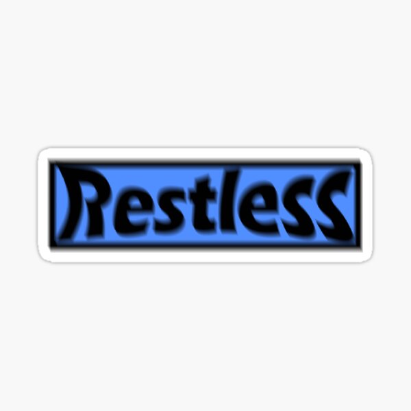 "restless box logo" Sticker for Sale by Codomakesstuff | Redbubble