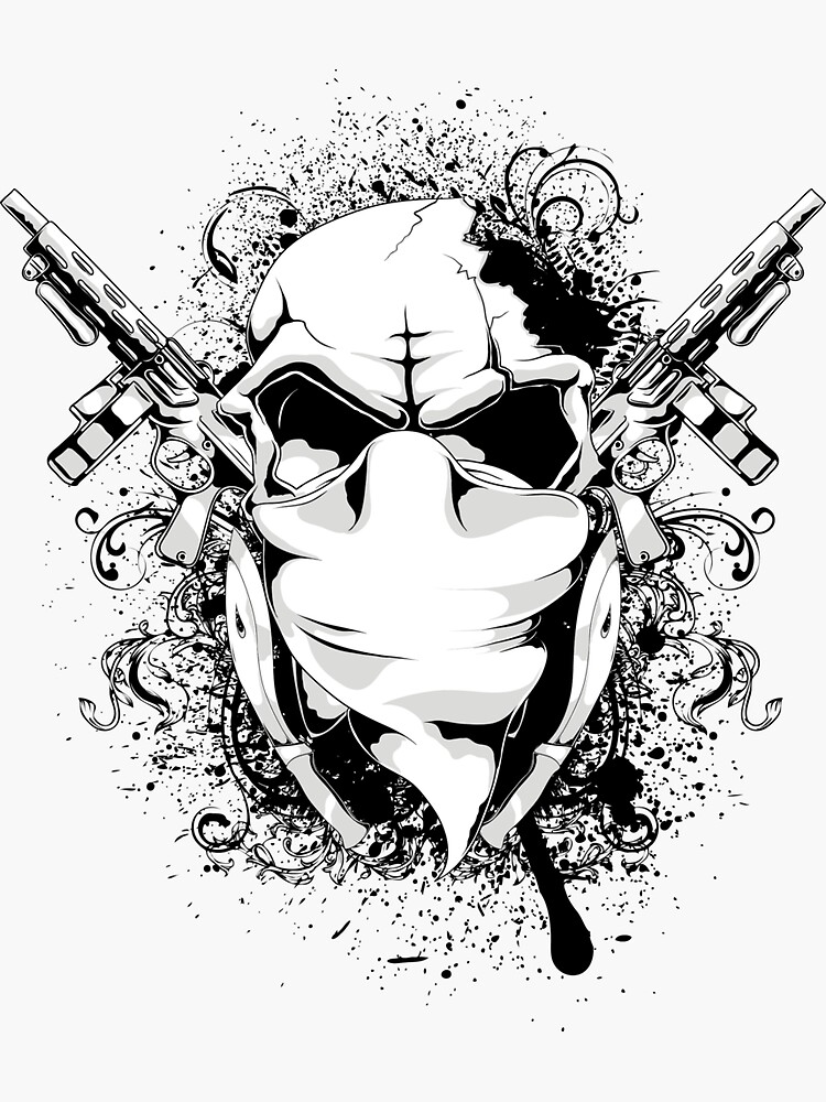 "gangster" Sticker for Sale by smilestarup | Redbubble