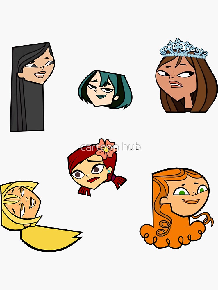"total drama" Sticker for Sale by thebeatgoStupid | Redbubble