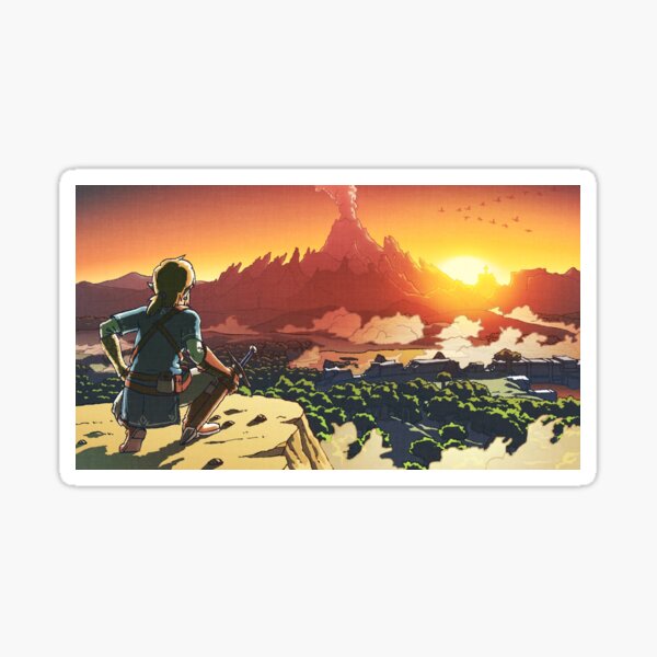 "BOTW - Throwback" Sticker for Sale by mstachiw | Redbubble
