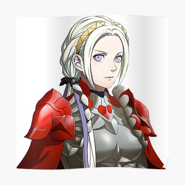"Edelgard. Portrait Three Hopes - Fire Emblem Three Houses" Poster for ...