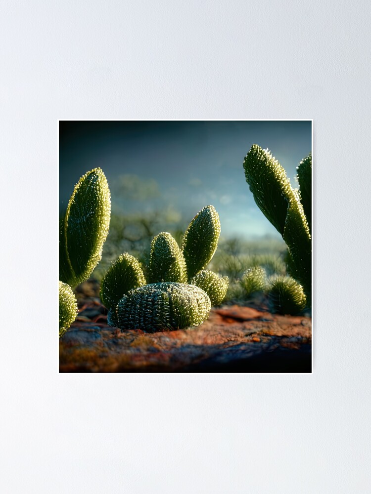 "Cactus Ultra Realistic" Poster for Sale by Siah116 | Redbubble