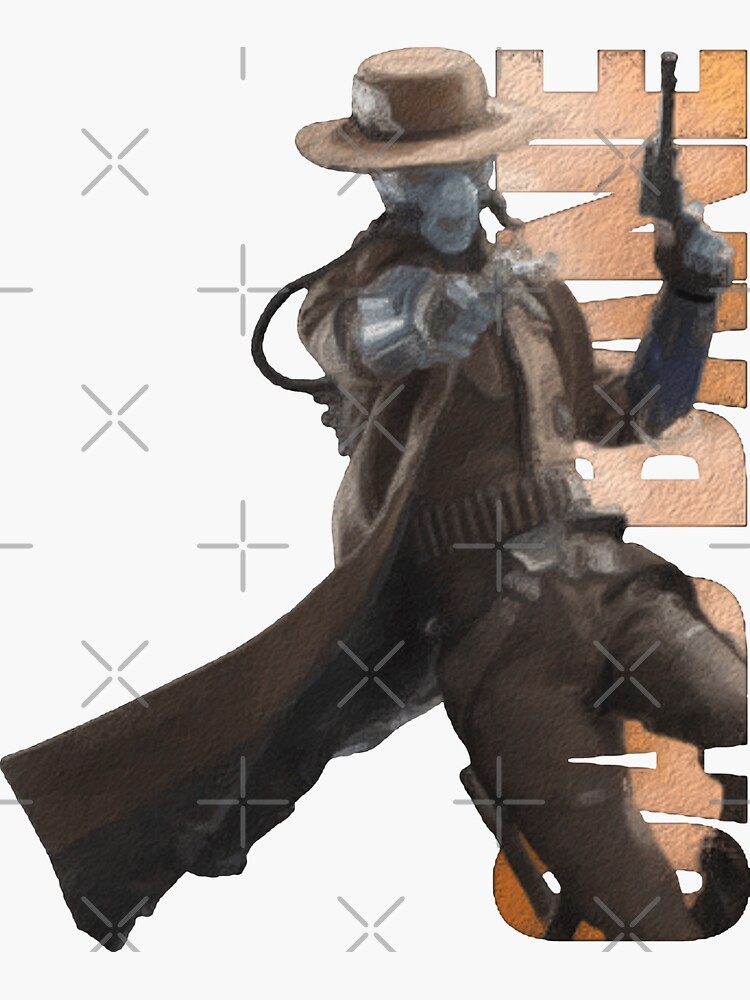 "Cad Bane Bounty Hunter" Sticker for Sale by ShapeAI | Redbubble