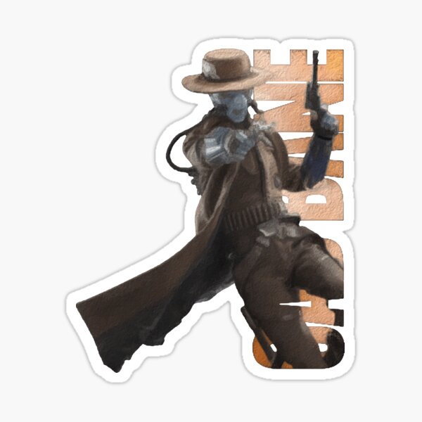 "Cad Bane Bounty Hunter" Sticker for Sale by ShapeAI | Redbubble