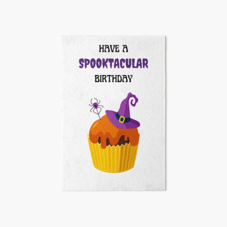 "Wishing you a SPOOKtacular Birthday- Halloween Themed TREATY Birthday ...