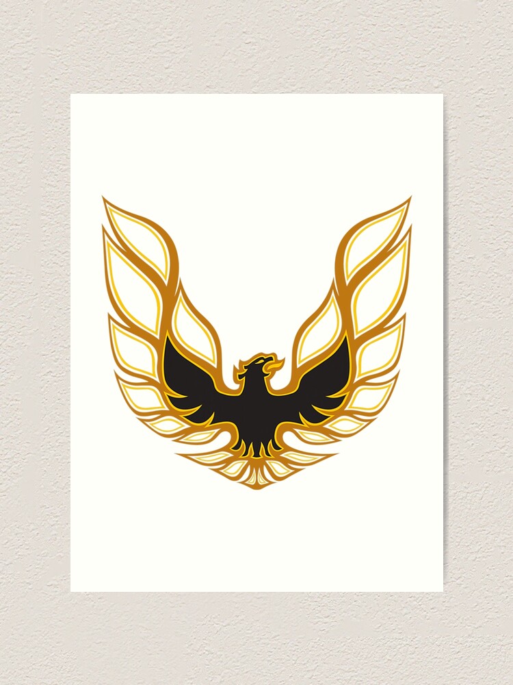 "Vintage Firebird Trans-Am Logo" Art Print for Sale by swiftretrospect ...