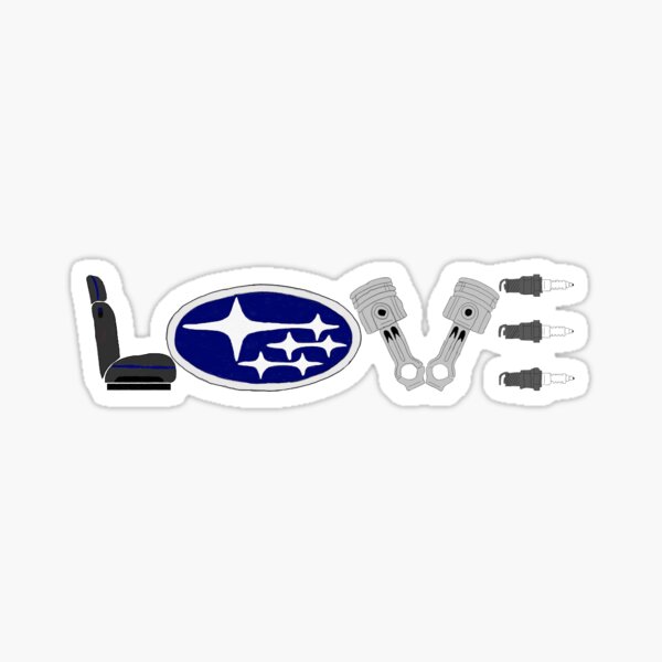 Subie Stickers | Redbubble