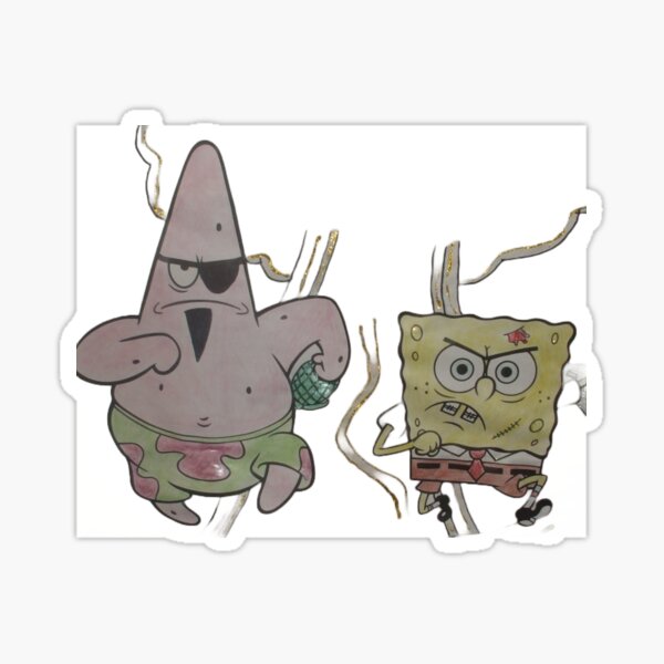 Angry Spongebob And Patrick