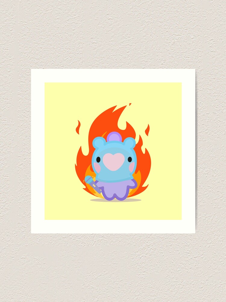 "Cute Kawaii BTS ARMY JHOPE bias stan | chibi BT21 Character minini ...