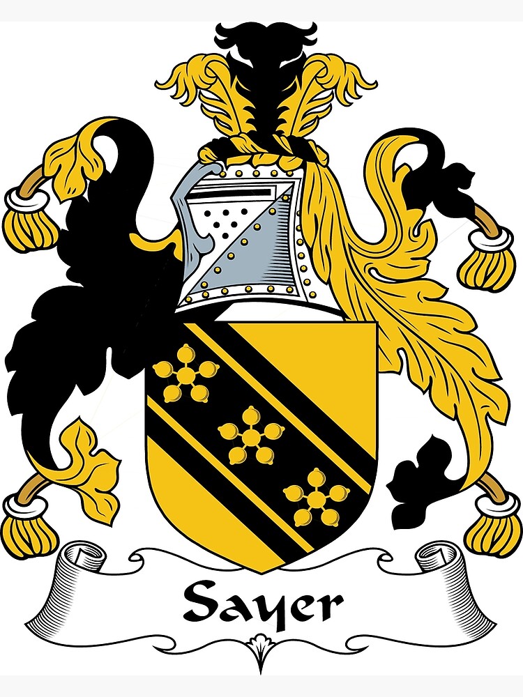 "Sayer" Poster for Sale by HaroldHeraldry | Redbubble
