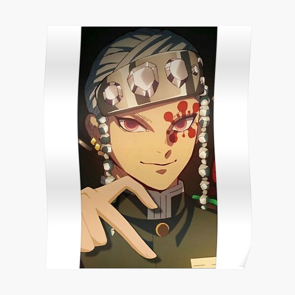 "uzui tengen" Poster for Sale by Hchmaouichop | Redbubble