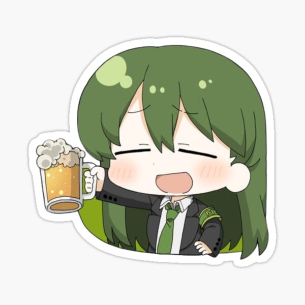 "Lobotomy Corporation Funny Drinking Netzach " Sticker for Sale by ...