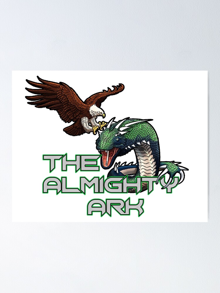 "The Almighty Ark Main Logo" Poster for Sale by TheAlmightyArk | Redbubble