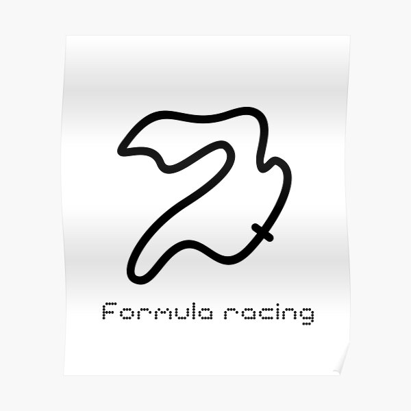 "Zuura Formula racing" Poster for Sale by FIGRI | Redbubble