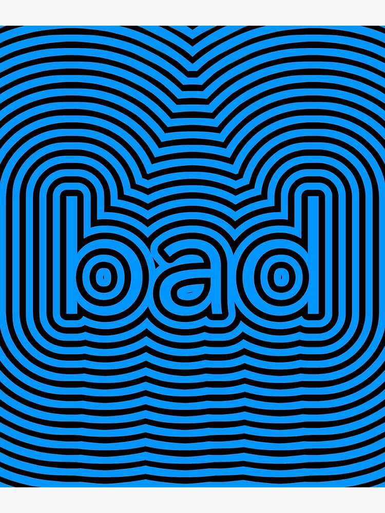 "Bad optical illusion op art black lines" Poster for Sale by Popalt ...