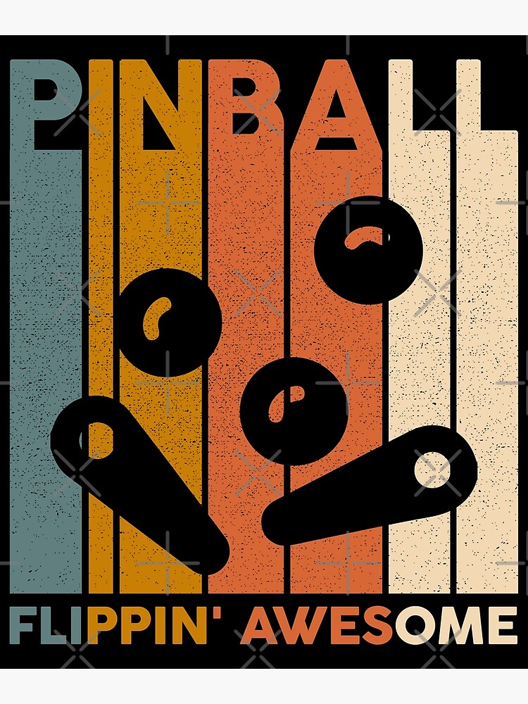 Vintage Pinball Retro Premium Matte Vertical Poster sold by Earl ...