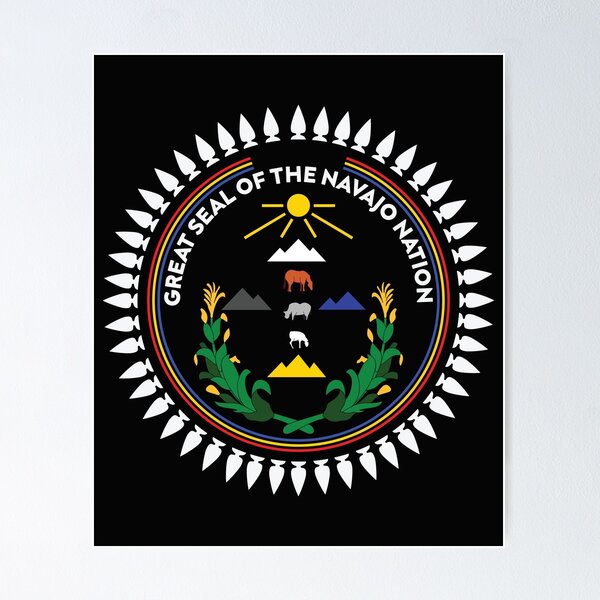 "navajo nation - navajo nation flag - great seal of the navajo nation ...