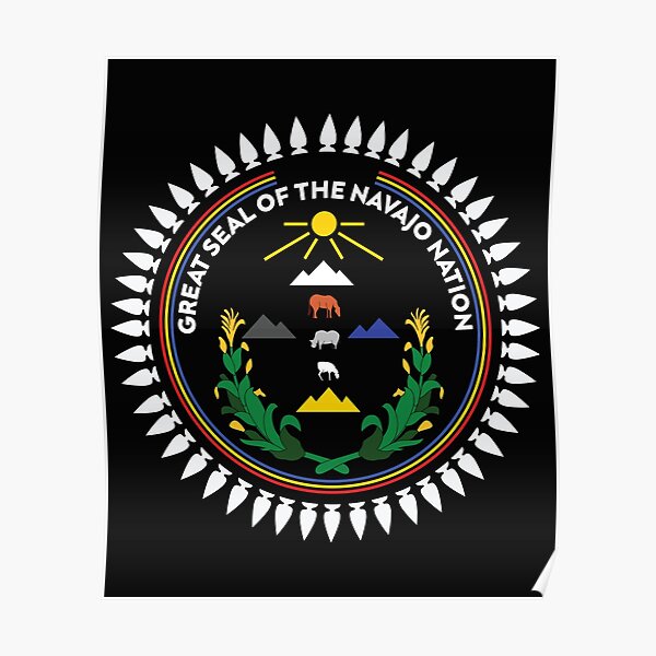 "navajo nation - navajo nation flag - great seal of the navajo nation ...