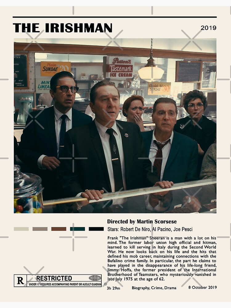 "The Irishman" Poster for Sale by LiuMann | Redbubble