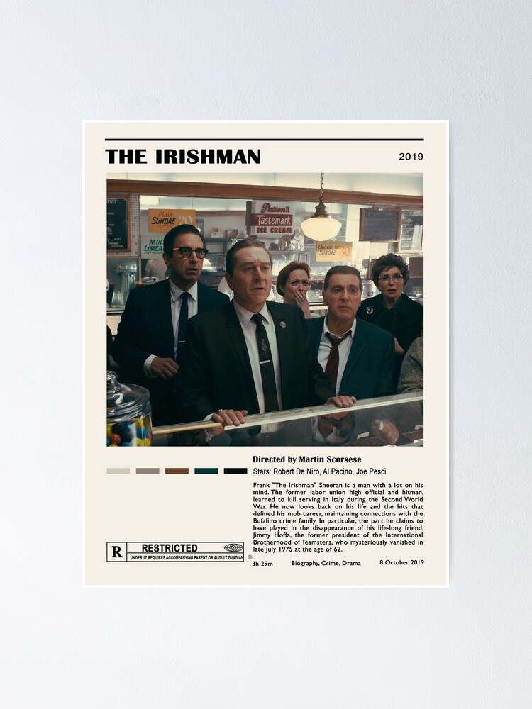 "The Irishman" Poster for Sale by LiuMann | Redbubble