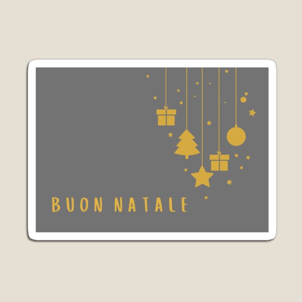 "Buon Natale (Merry Christmas in Italian) Christmas decorations ...