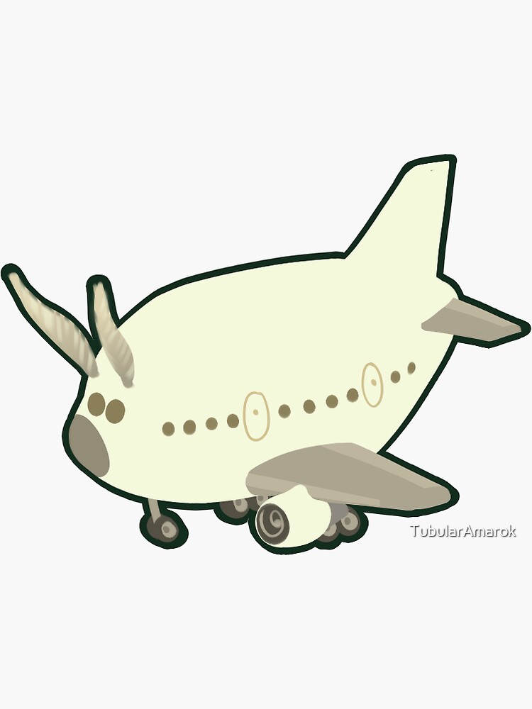 "Bug Plane" Sticker for Sale by TubularAmarok | Redbubble