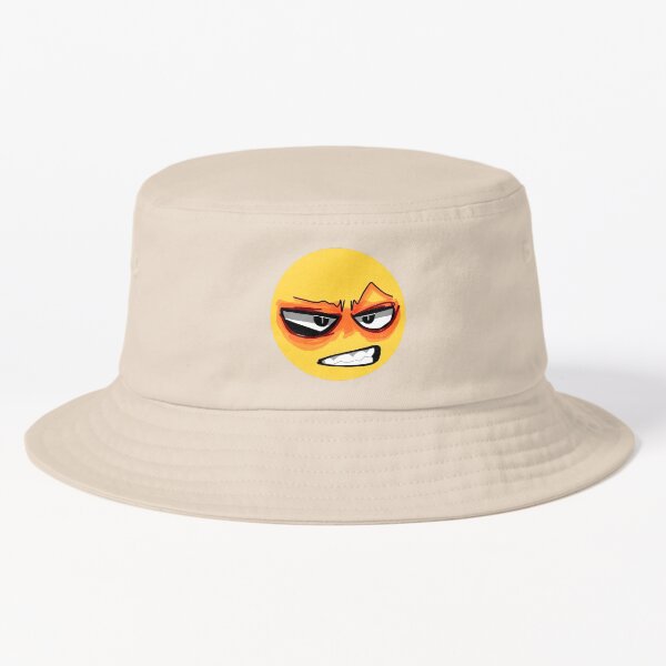 "Angry Cursed Emoji TikTok MEME Face" Bucket Hat for Sale by ...
