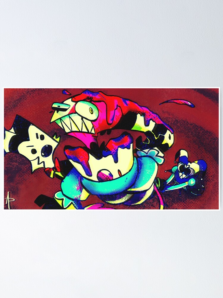 "blitz" Poster for Sale by PurpleFukuro | Redbubble