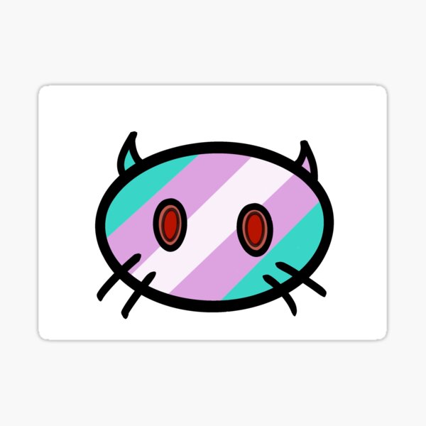 "trans pride flag genshin impact slime" Sticker for Sale by pigeontaxi ...