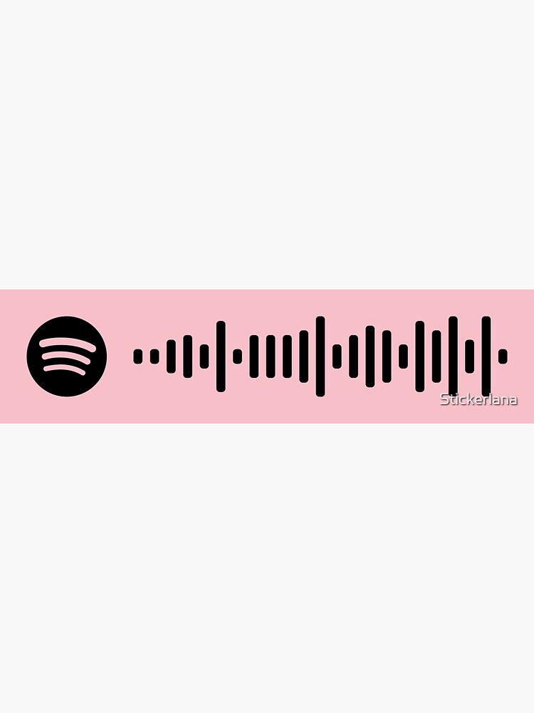 "BlackPink How You Like That Spotify Code -" Sticker for Sale by ...