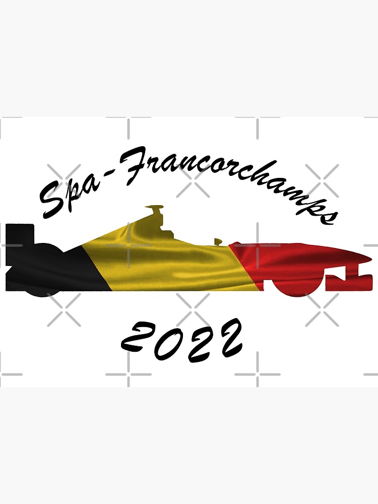 "Spa-Francorchamps 2022" Poster for Sale by MaluBobo | Redbubble
