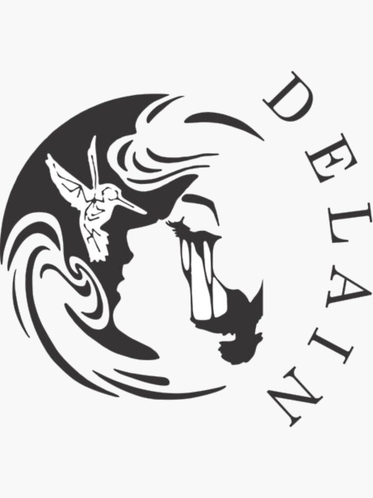 "Delain Band" Sticker for Sale by reseyjasam | Redbubble