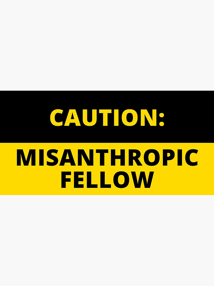 "Human Warning Label essential stickers" Sticker for Sale by Musecian ...