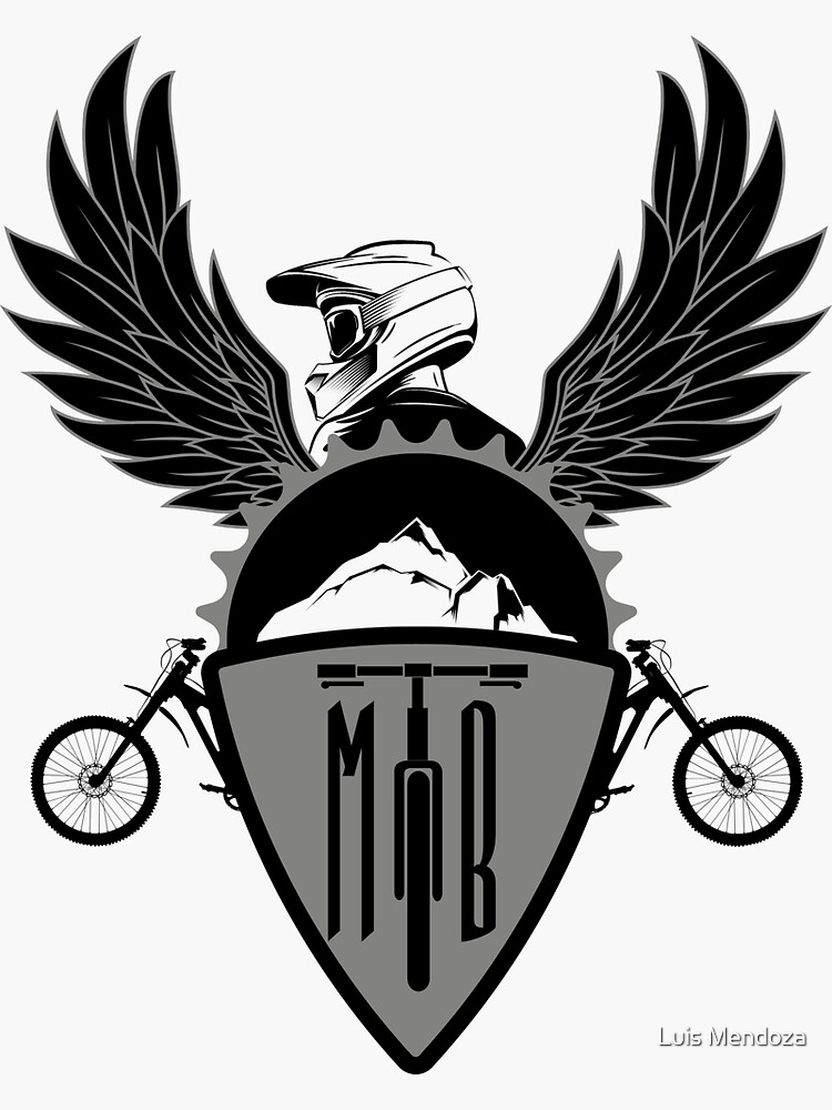 "MTB Logo" Sticker for Sale by lumen2a | Redbubble