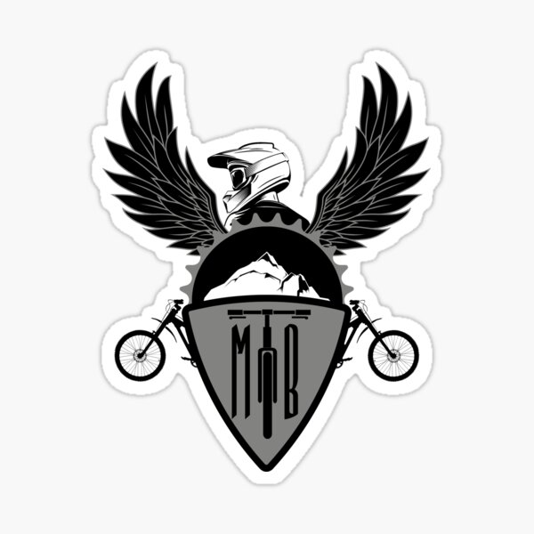 "MTB Logo" Sticker for Sale by lumen2a | Redbubble