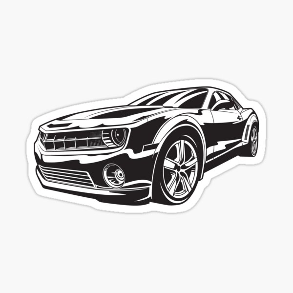 "Chevy Camaro SS" Sticker for Sale by shanesabin | Redbubble