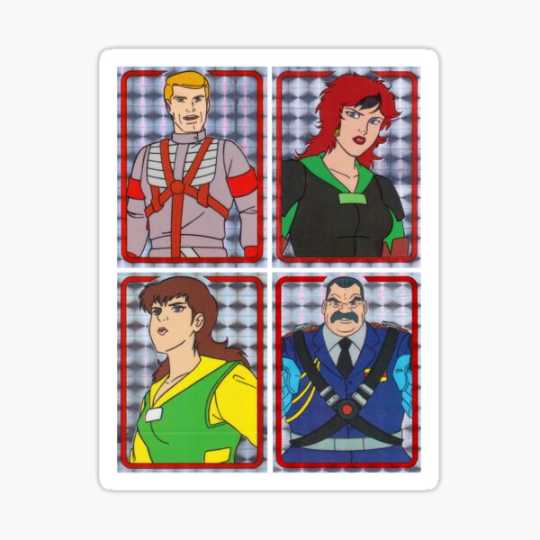 "Matt, Gloria, Miles & Vanessa!" Sticker for Sale by MASKuerade | Redbubble
