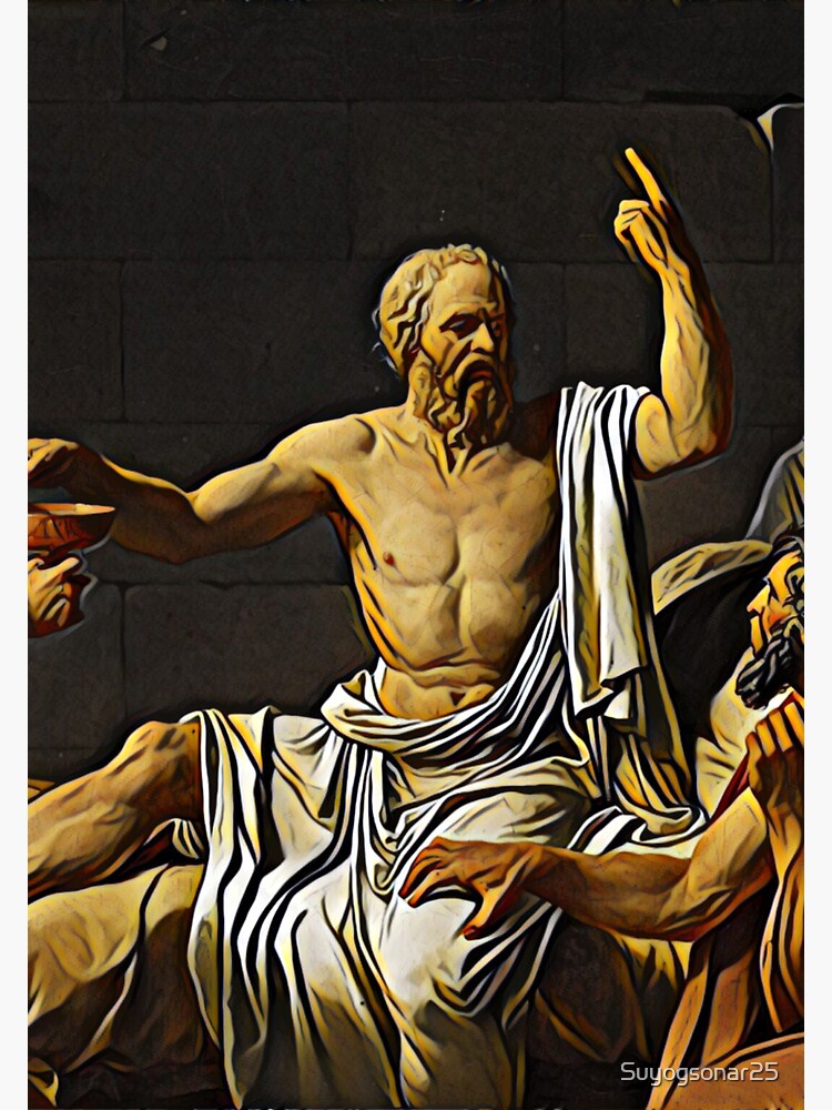 "Socrates Artwork " Sticker for Sale by Suyogsonar25 | Redbubble