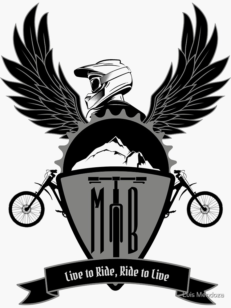 "MTB Logo" Sticker for Sale by lumen2a | Redbubble