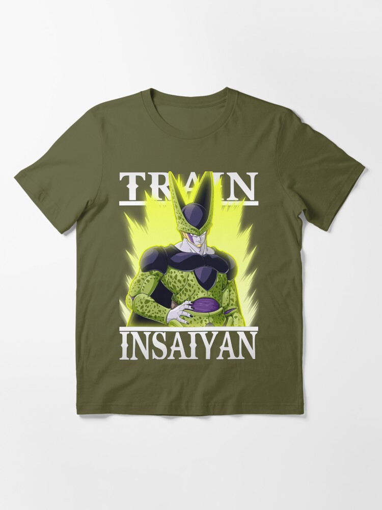 "Train Insaiyan Perfect Cell" T-shirt for Sale by wickeddesigns1 ...