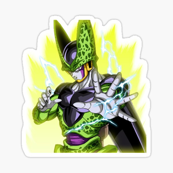 "Train Insaiyan Super Perfect Cell DB/DBZ/DBGT/DBS " Sticker for Sale ...