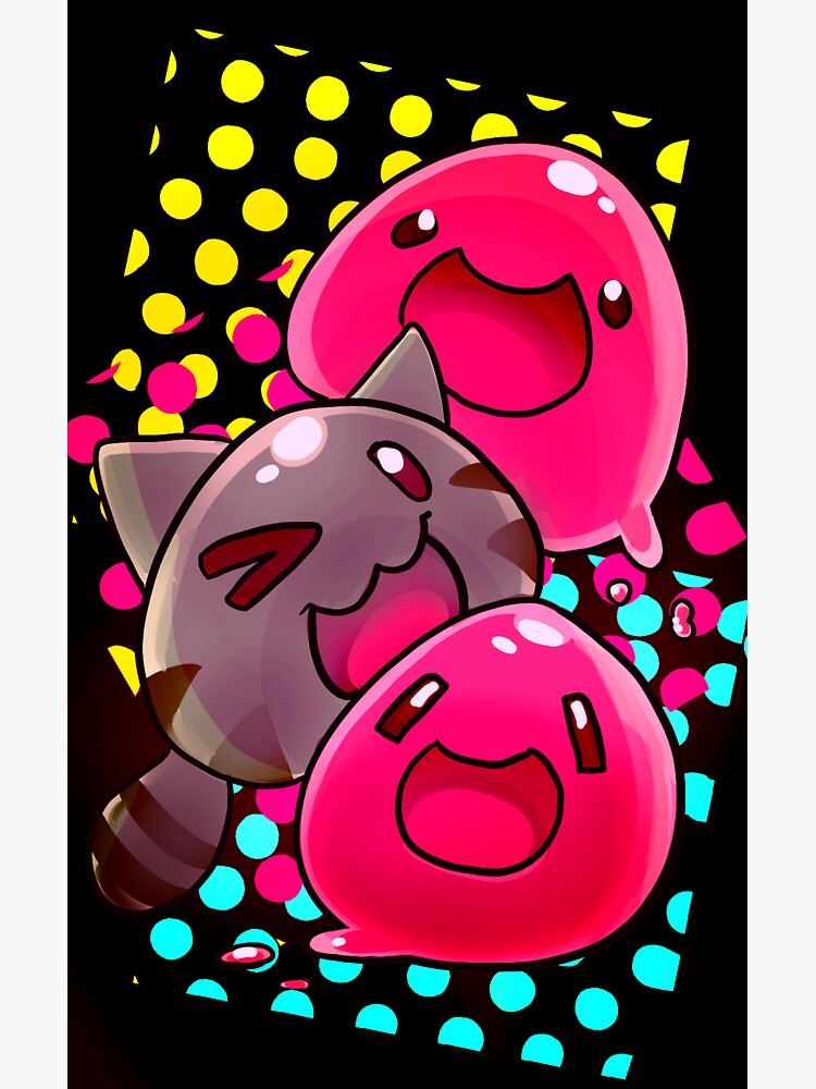 "Cute Slime Rancher Slimes Print" Sticker for Sale by BarrelOTigerArt ...