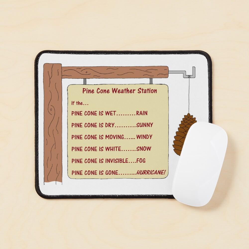 "Funny Weather Station Sign" Sticker for Sale by jsj17 | Redbubble