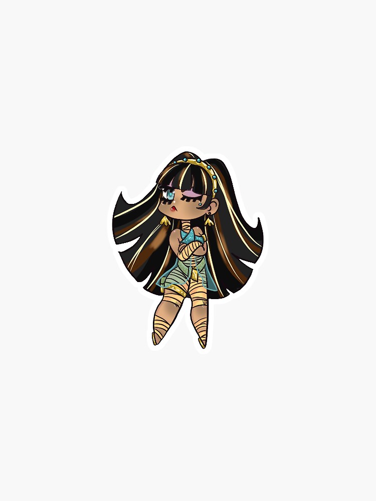"Cleo Denile Monster High Sticker" Sticker for Sale by BarrelOTigerArt ...