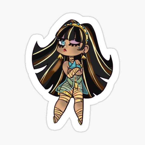 "Cleo Denile Monster High Sticker" Sticker for Sale by BarrelOTigerArt ...