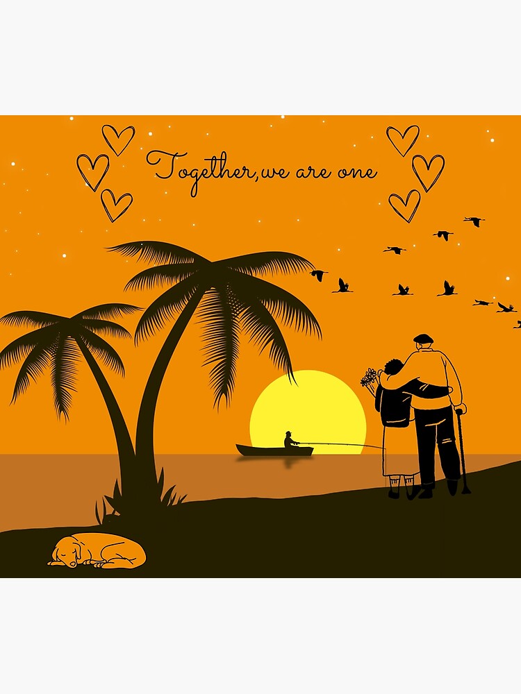 "together, we are one" Poster for Sale by medza8 | Redbubble